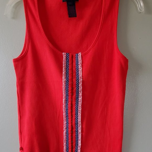 Ralph Lauren | Tops | Ralph Lauren Red Tank | Poshmark